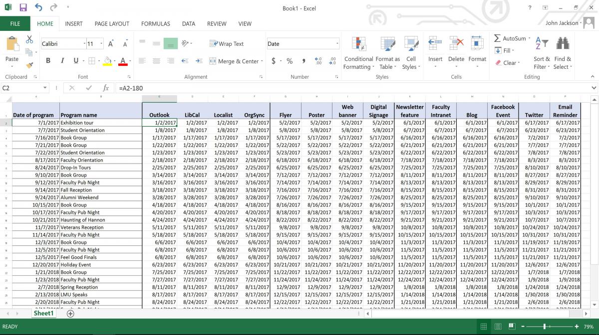 How To Create A Deadline Calendar In Excel Printable Form Templates