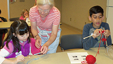 Knitting Workshops for Kids | Programming Librarian